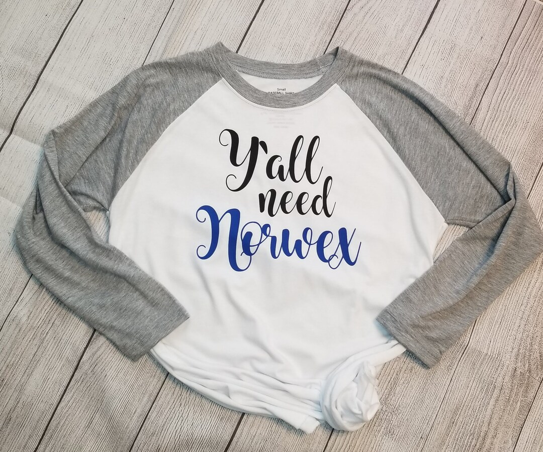 Y'all Need Norwex Gray Raglan Shirt - Etsy