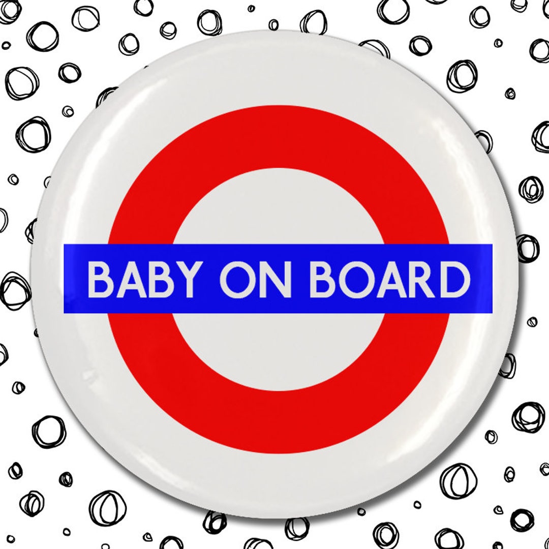 Baby on Board Pin Button Badge - Etsy UK
