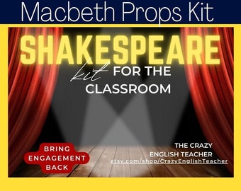 A Midsummer Night's Dream Shakespeare Teaching Props Kit - Teacher Made ...