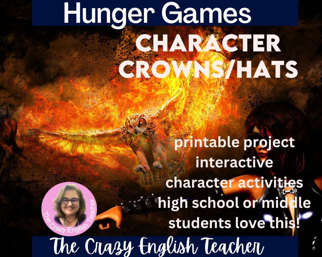 Hunger Games Printable Character Crowns Educational Printable Digital ...