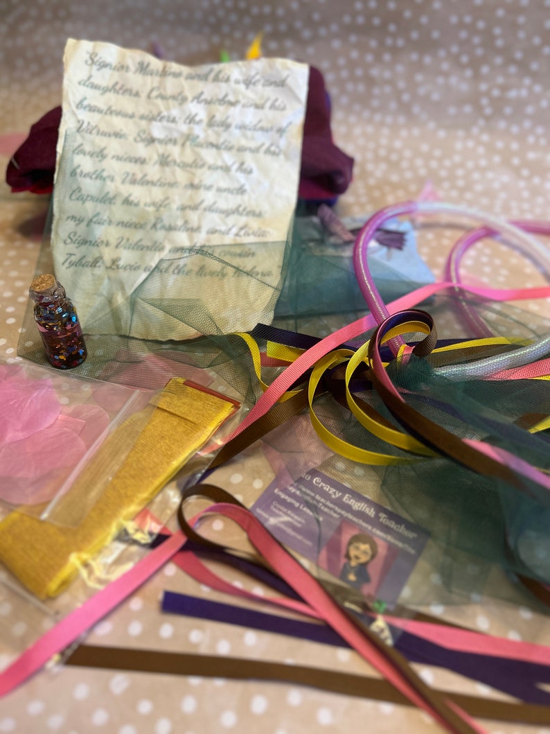 A Midsummer Night's Dream Shakespeare Teaching Props Kit - Teacher Made ...