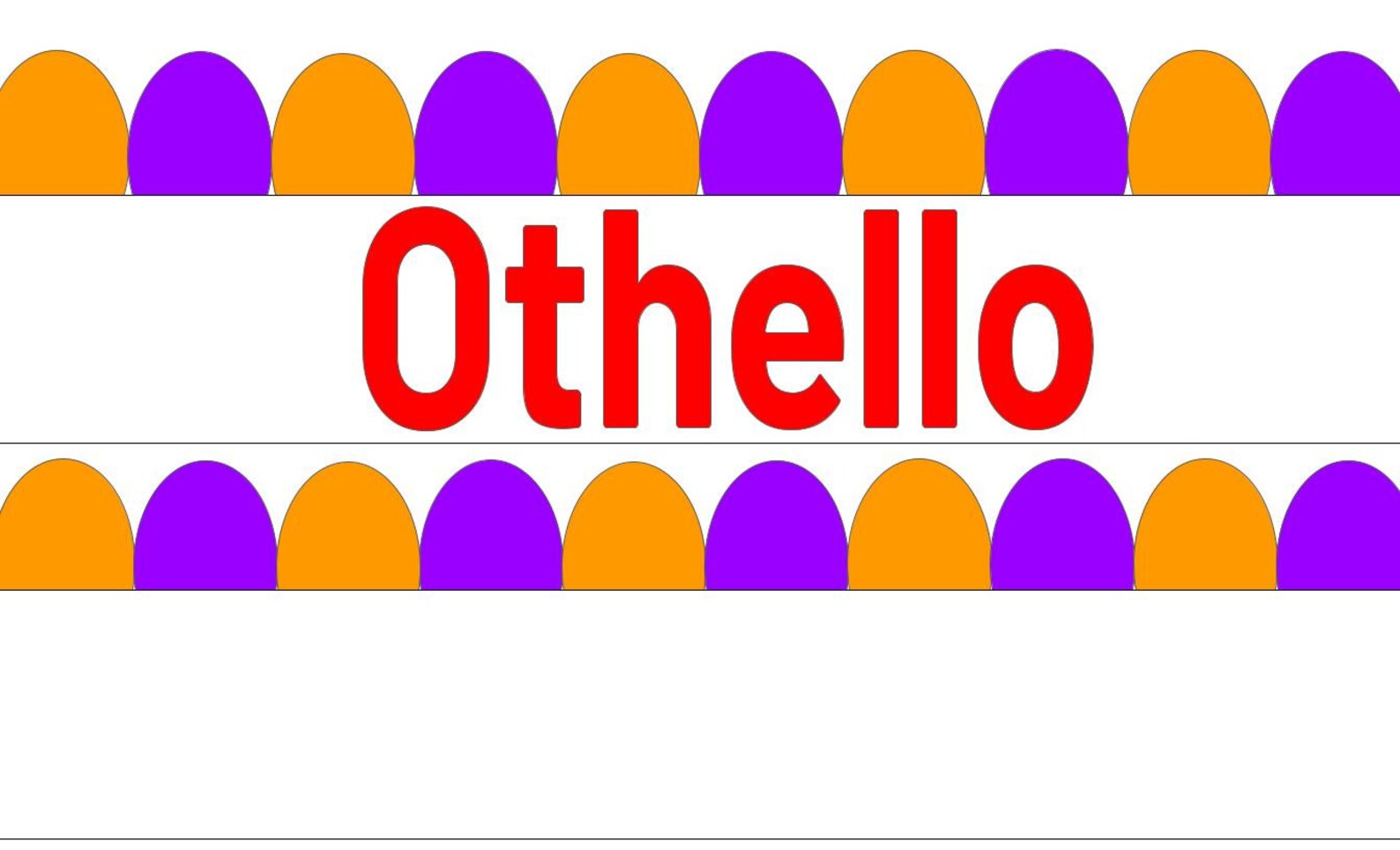 Shakespeare's Othello Character Educational Printable Hats and ...