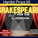 Shakespeare Hamlet Teaching Props Kit - Teacher Made - Teacher Approved ...