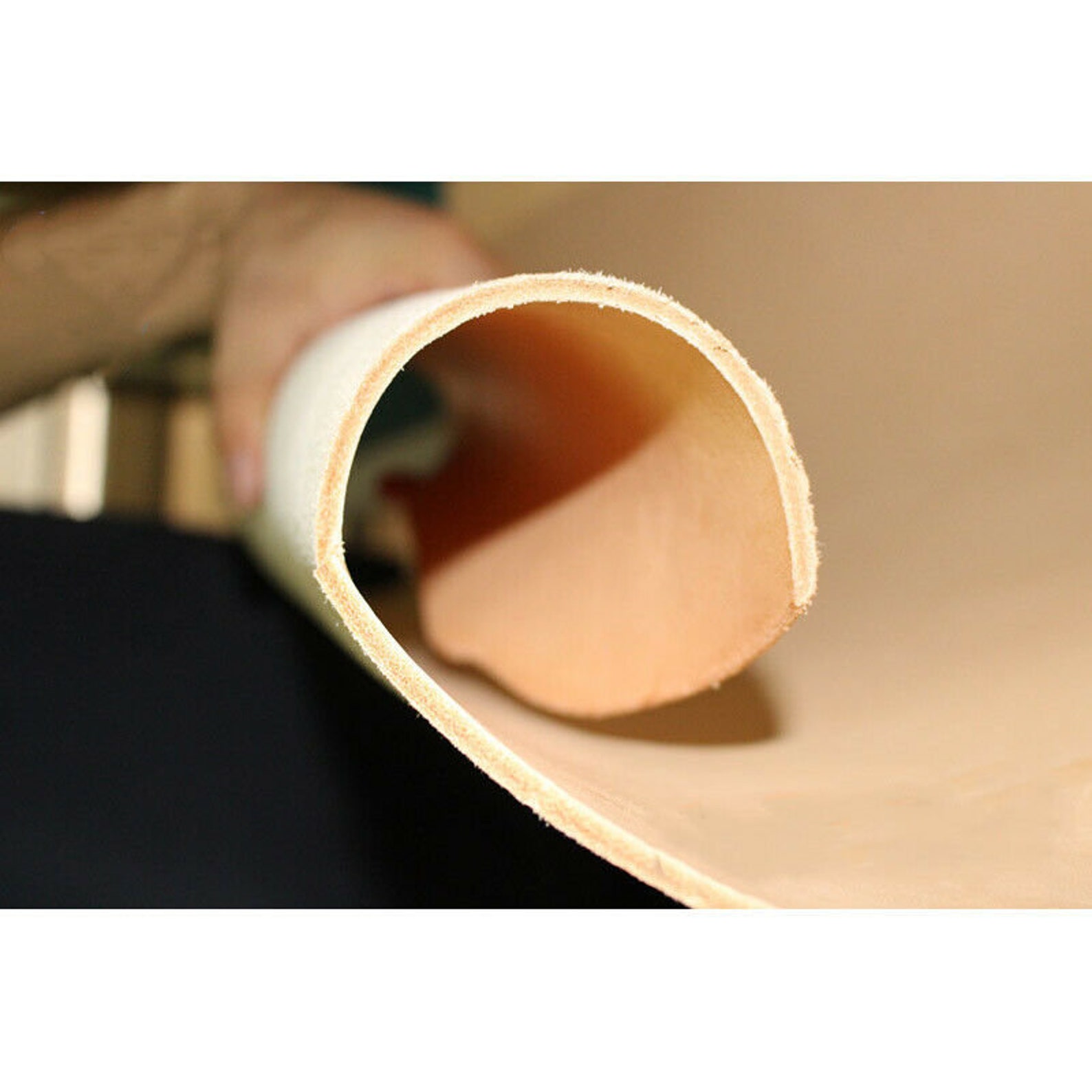 Natural Veg Tan Tooling Stamp Cowhide Leather 4-6 SQFT - Etsy