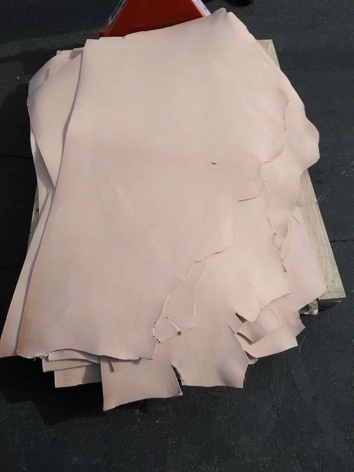 Natural Veg Tan Tooling Stamp Cowhide Leather 4-6 SQFT - Etsy