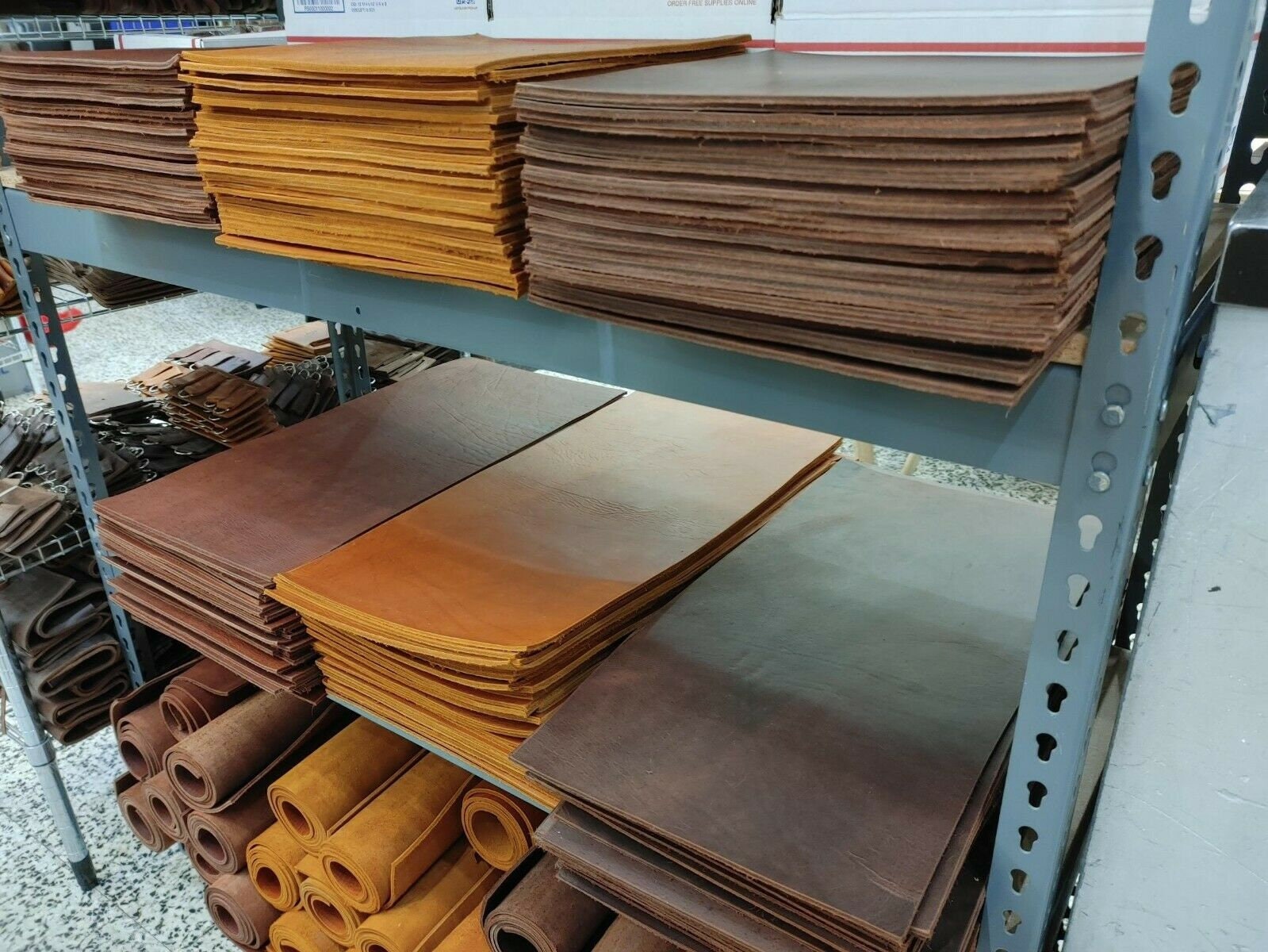 MD/J-H Grass-fed Cattle Sun DRIED Hides Full Grain Leather | Etsy