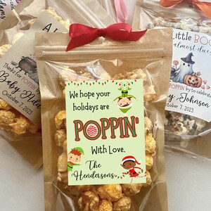 Christmas Party Favor Stocking Stuffer Christmas Gifts Popcorn Treat ...