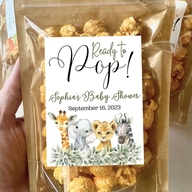 Jungle Baby Shower Favors - Etsy