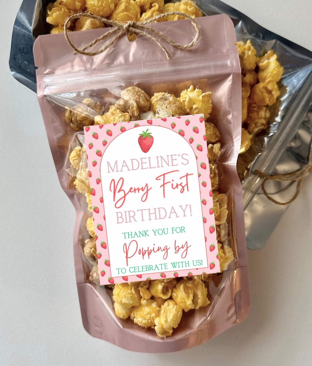 Berry First Birthday Party Favors Strawberry Birthday Gift 1st Birthday ...