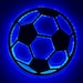 Soccer Ball LED Light up Sign W/ Remote Wood 24 Sport Decor - Etsy