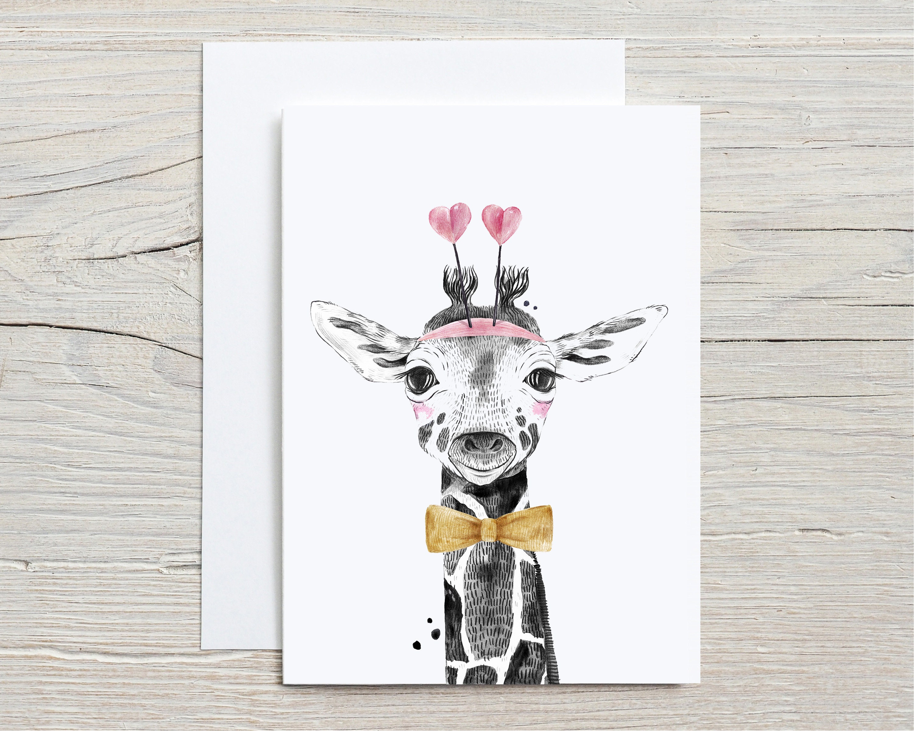 Pack of Children's Animal Cards / Pack of 10 / Pack of 5 / - Etsy België