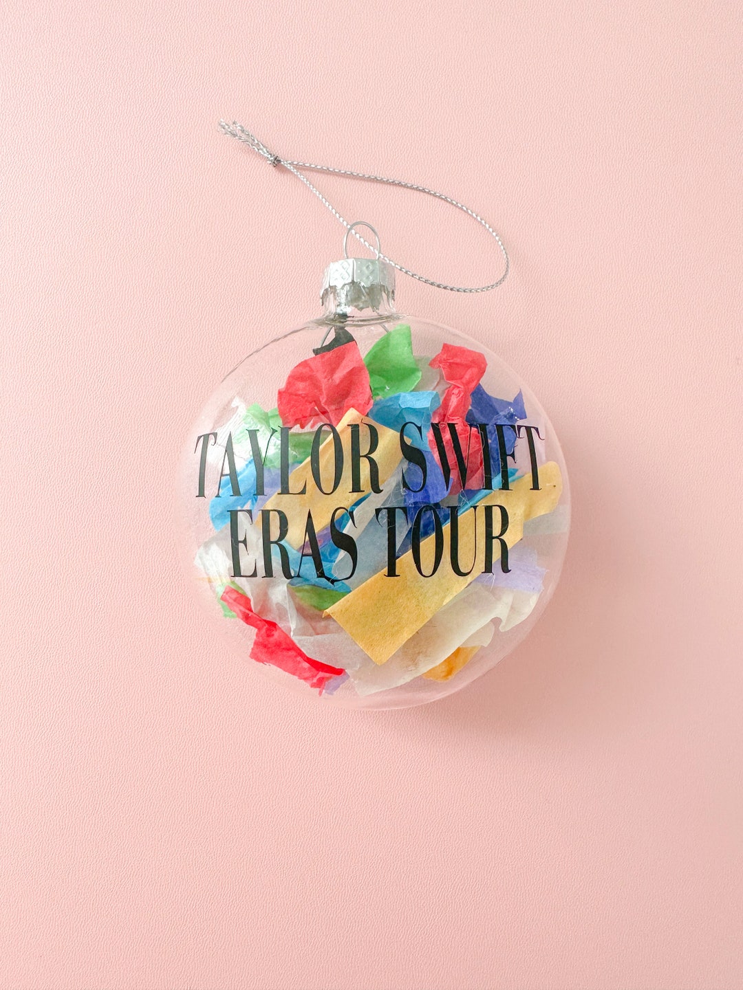 Eras Tour Confetti Ornament Eras Tour Keepsake Taylor Swift - Etsy