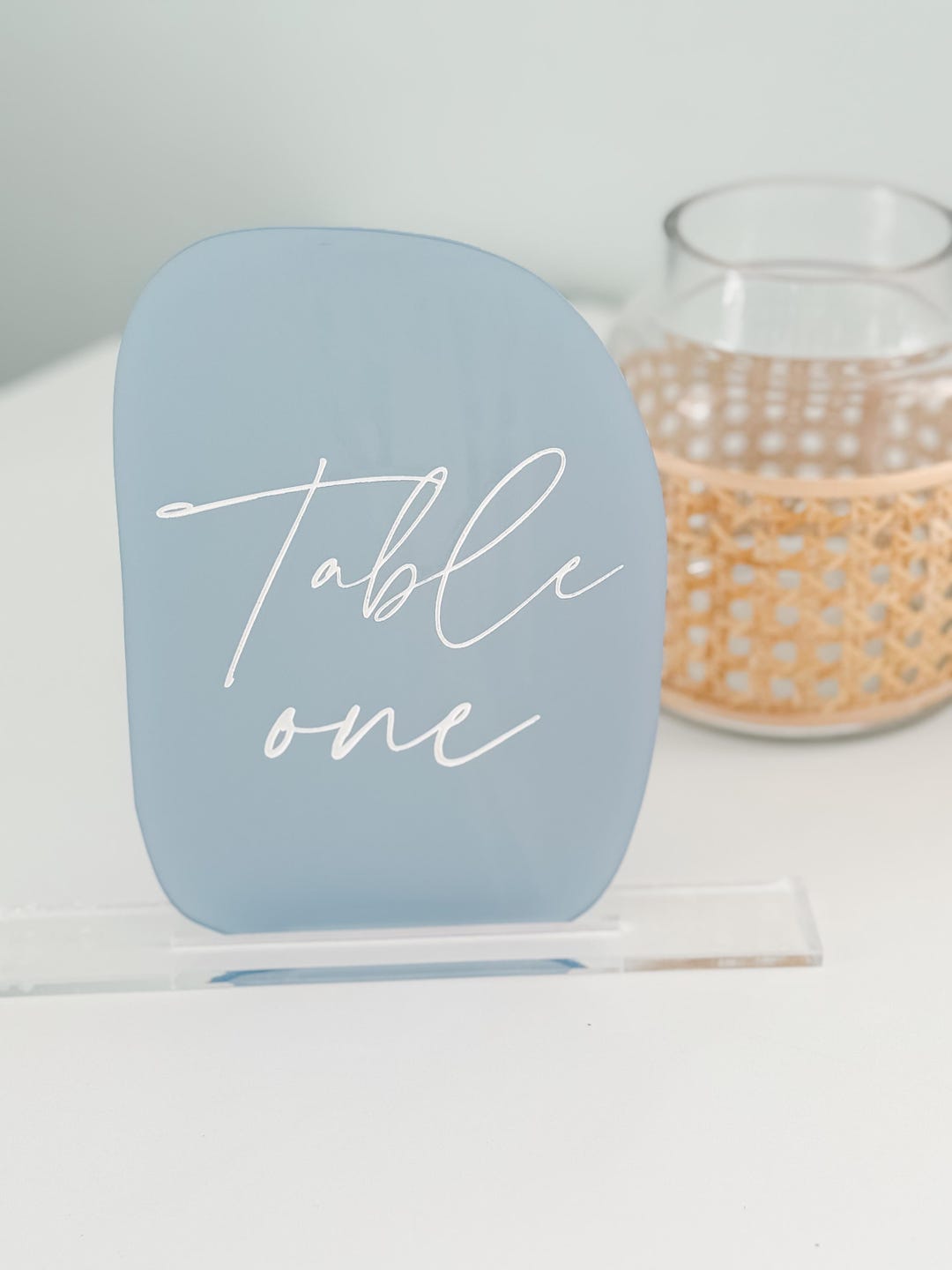Faux Sea Glass Table Numbers, Acrylic Wedding Decor, Coastal, Events - Etsy