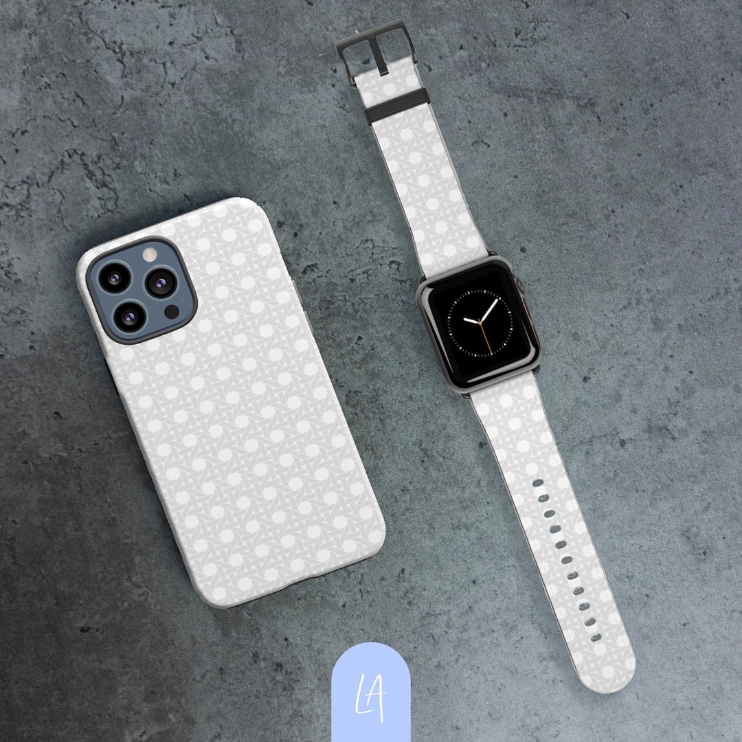 Apple Watch Band Rattan Woven Pattern | 38mm 40mm 41mm 44mm | Vegan ...