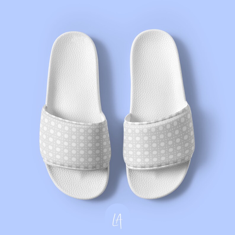 Slides for Men Rattan Design Sandals Men Sandals Summer Aesthetic ...