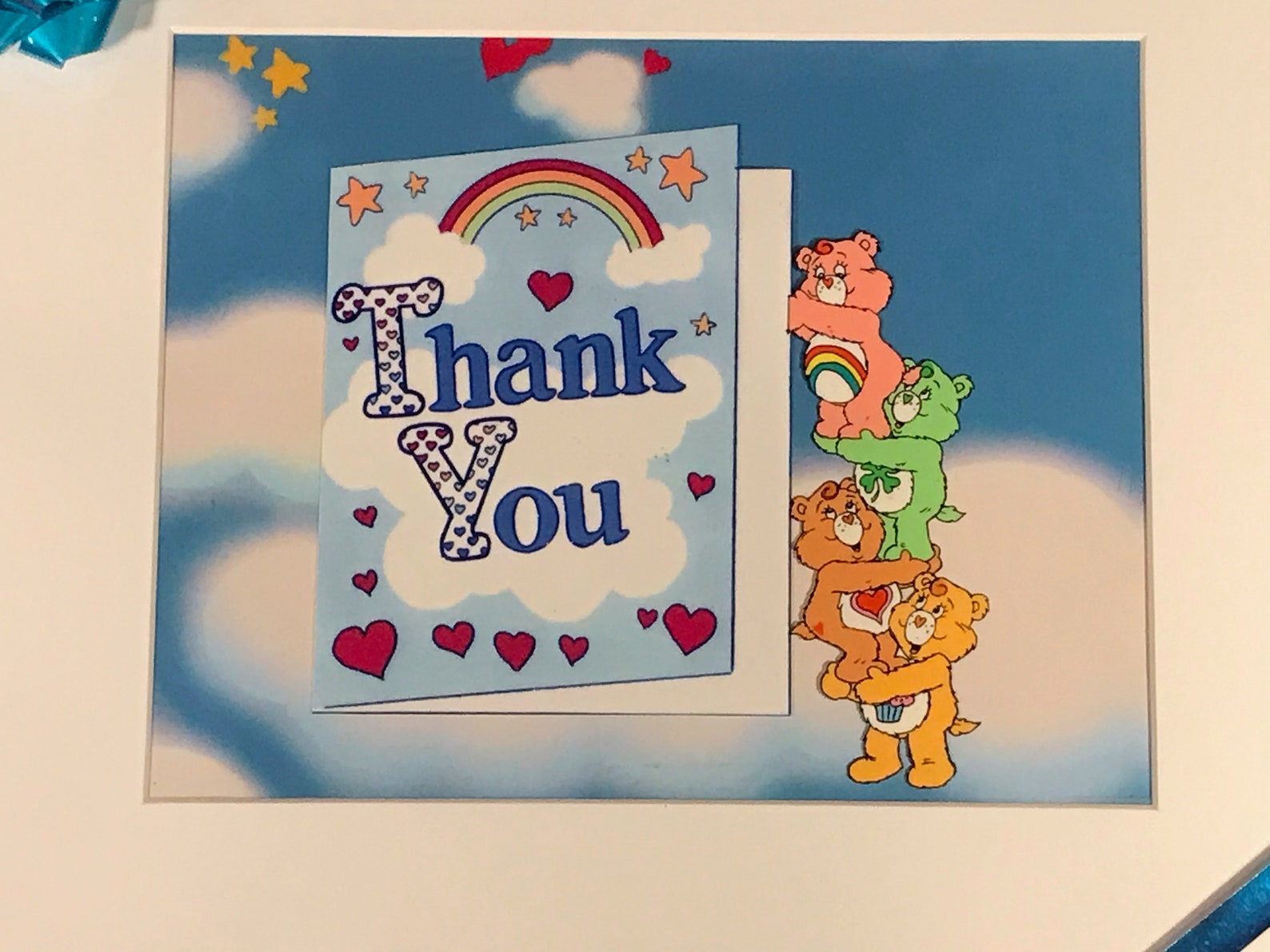 Care Bears Animation Production Cel Setup and Color Print - Etsy