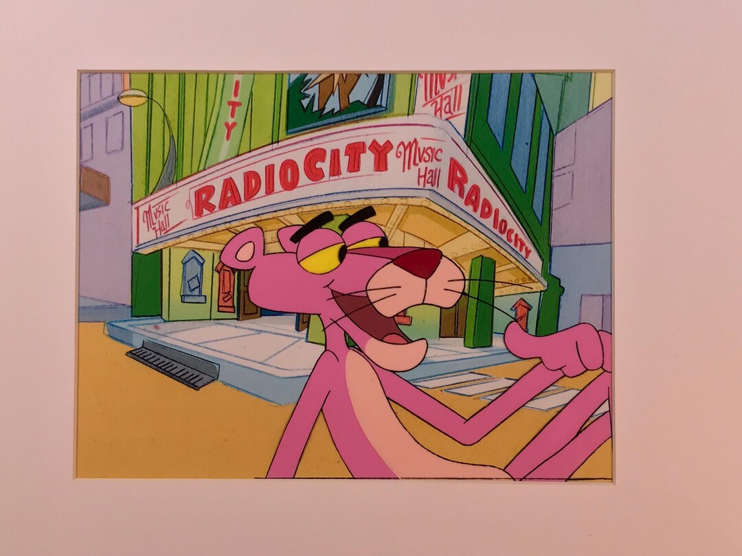Vintage Pink Panther Animation Production Cel - Etsy