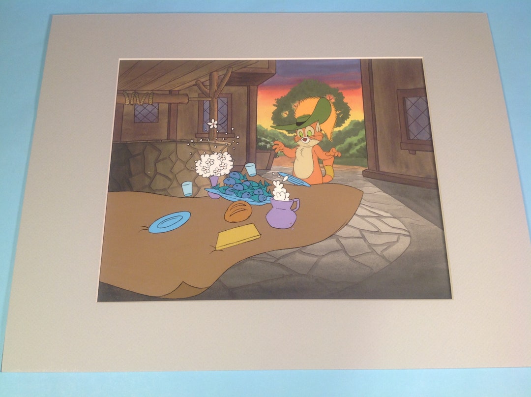 Animation Cel Vintage Cap'n O.G. Readmore Animation Production 3 Cel ...