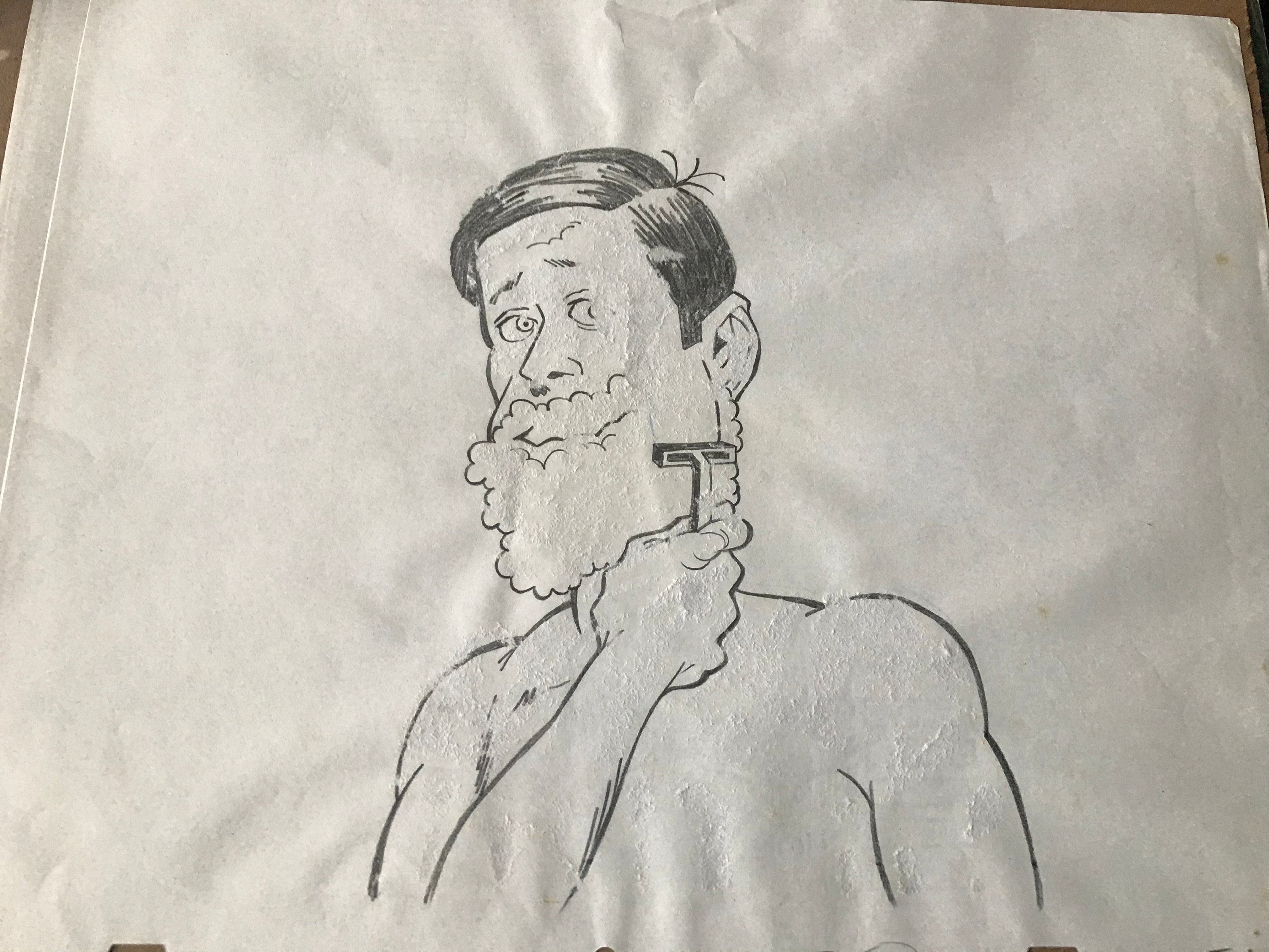 Cartoonist " Jack Davis " Disney Animation Production Cel + Animation ...