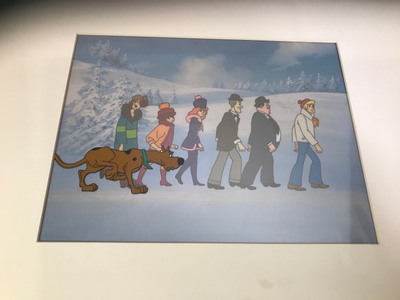 Collectibles 1970's Animation Cel One Of A Kind with Color Print ...
