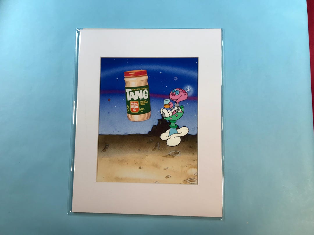 Animation Production Cels outer Space Tang Breakfast Drink Commercial ...