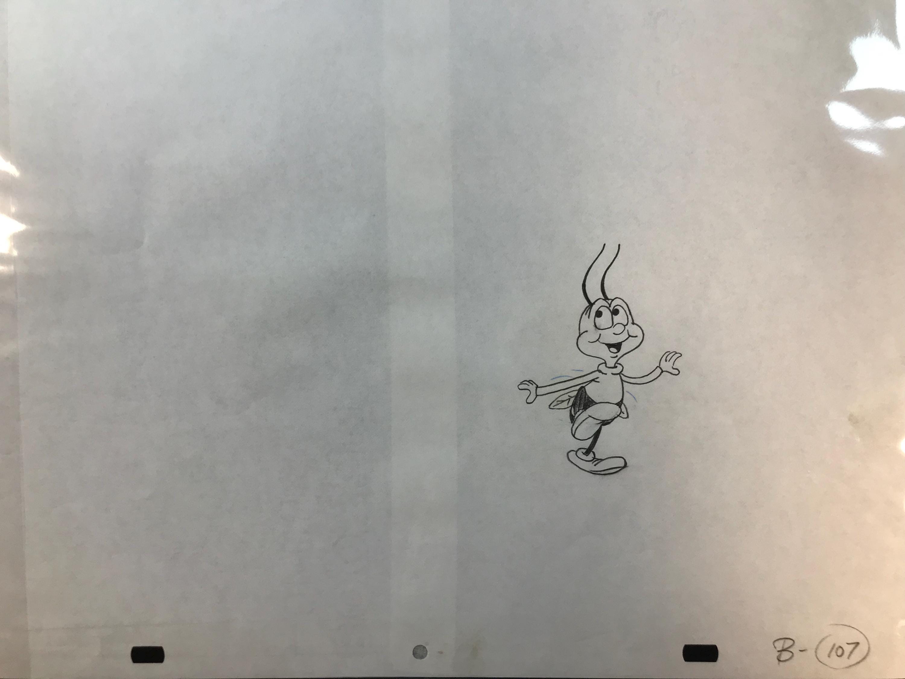 Animation Production Cel Plus Drawing - Honeynut Cheerios - 1980 - Etsy