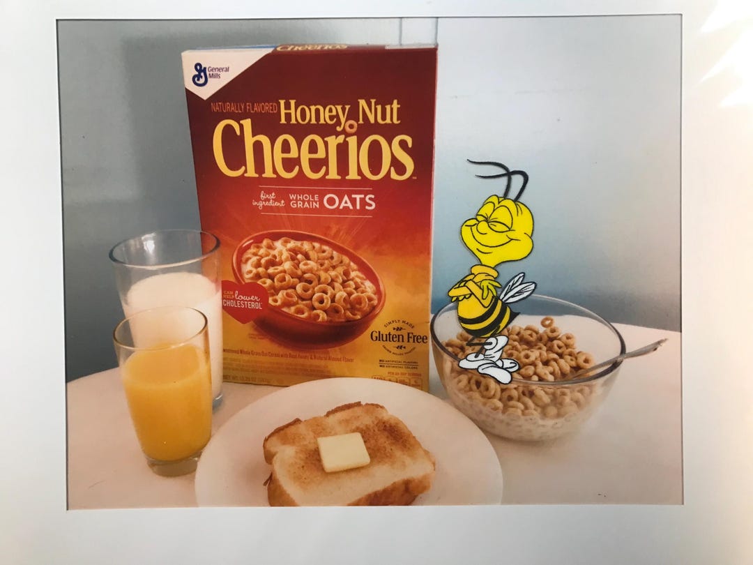 Animation Production Cel - Honey Nut Cheerios Bee - 1980 - Etsy