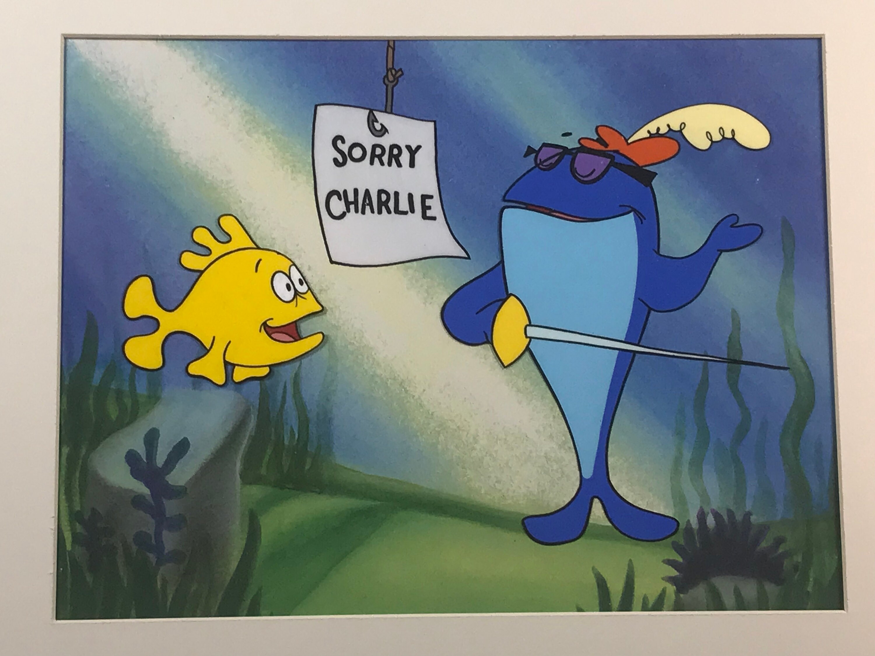 Animation Cel Charlie the Tuna Animation Production 3 Cel - Etsy