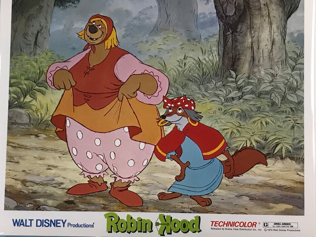 Vintage Robin Hood Original Release Vintage Theatrical Lobby Card ...