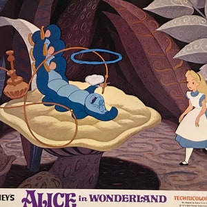 Vintage Alice in Wonderland Original Vintage Theatrical Lobby Card ...
