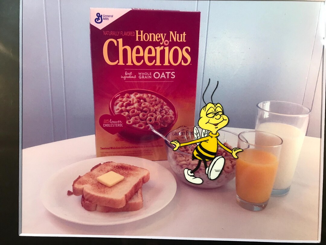 Animation Production Cel of Buzz Bee From 1980s Cheerios Commercial - Etsy