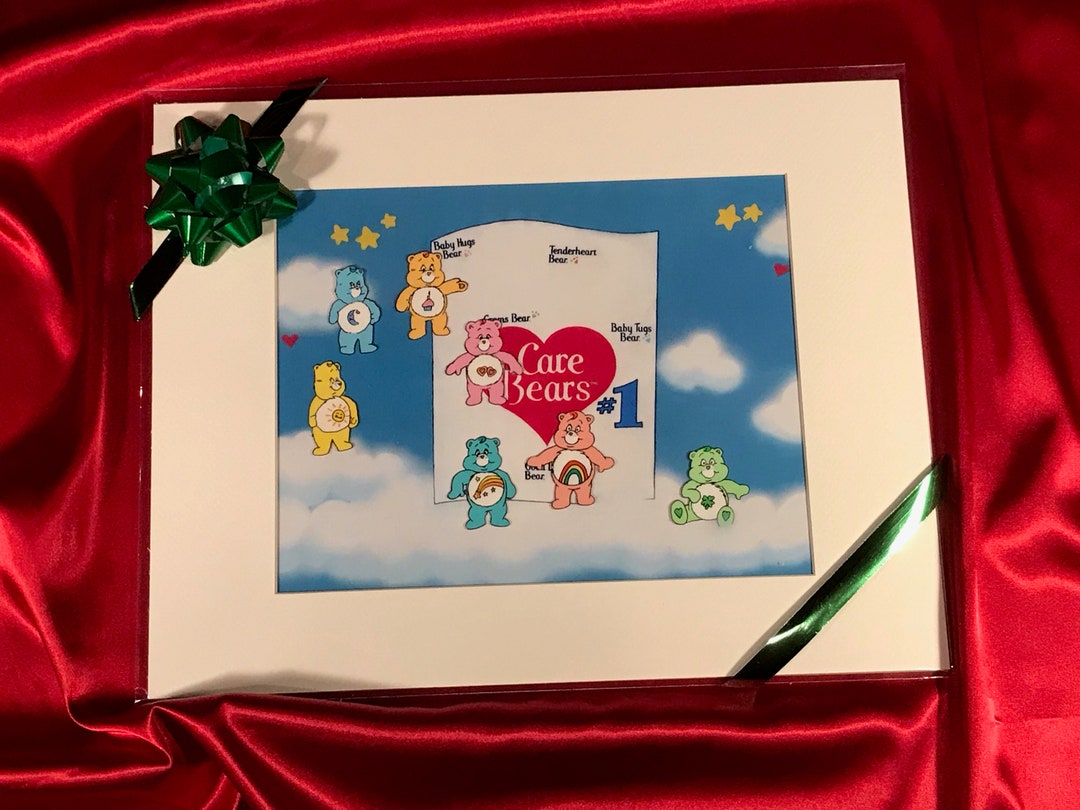 Care Bears Animation Production 4 Cel Setup and Color Print Background ...