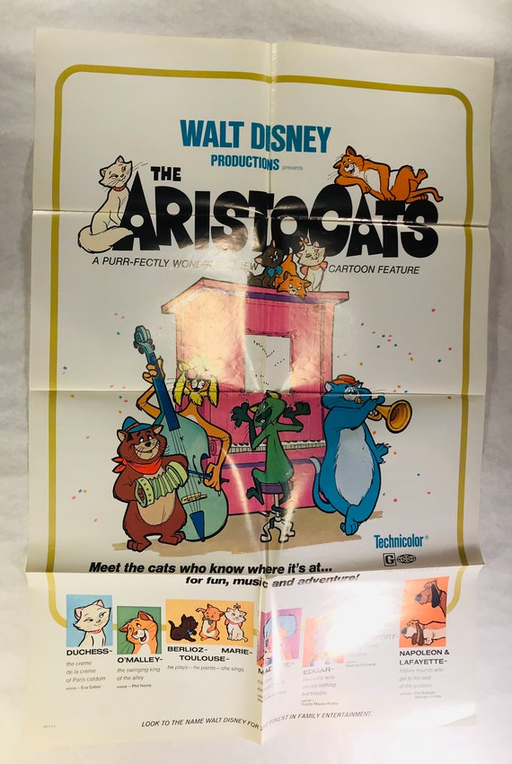 The Aristocats Movie Poster