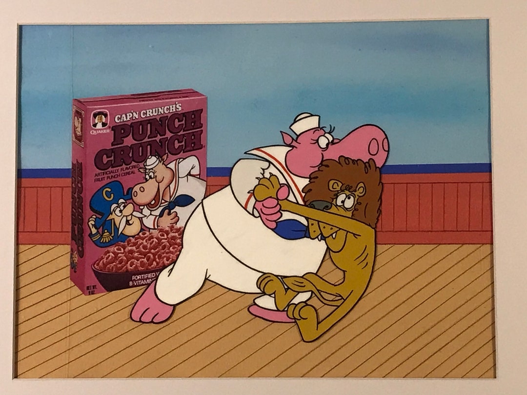 Animation Cels Vintage Punch Crunch Production 3 Cel Setup With ...