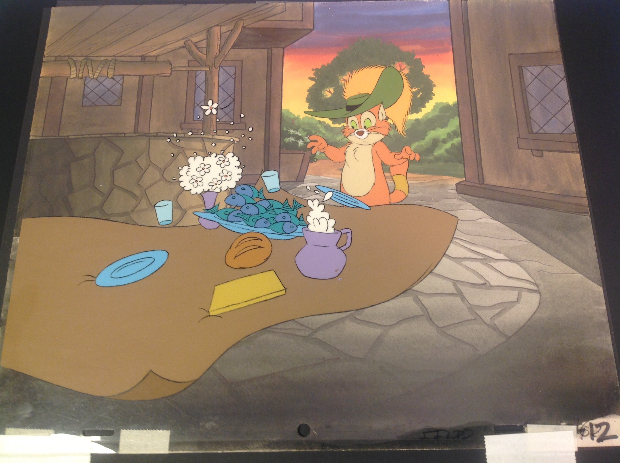 Animation Cel Vintage Cap'n O.G. Readmore Animation Production 3 Cel ...