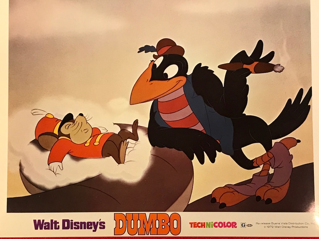 Vintage Dumbo Original Vintage Theatrical Lobby Card - 1970’s - Etsy