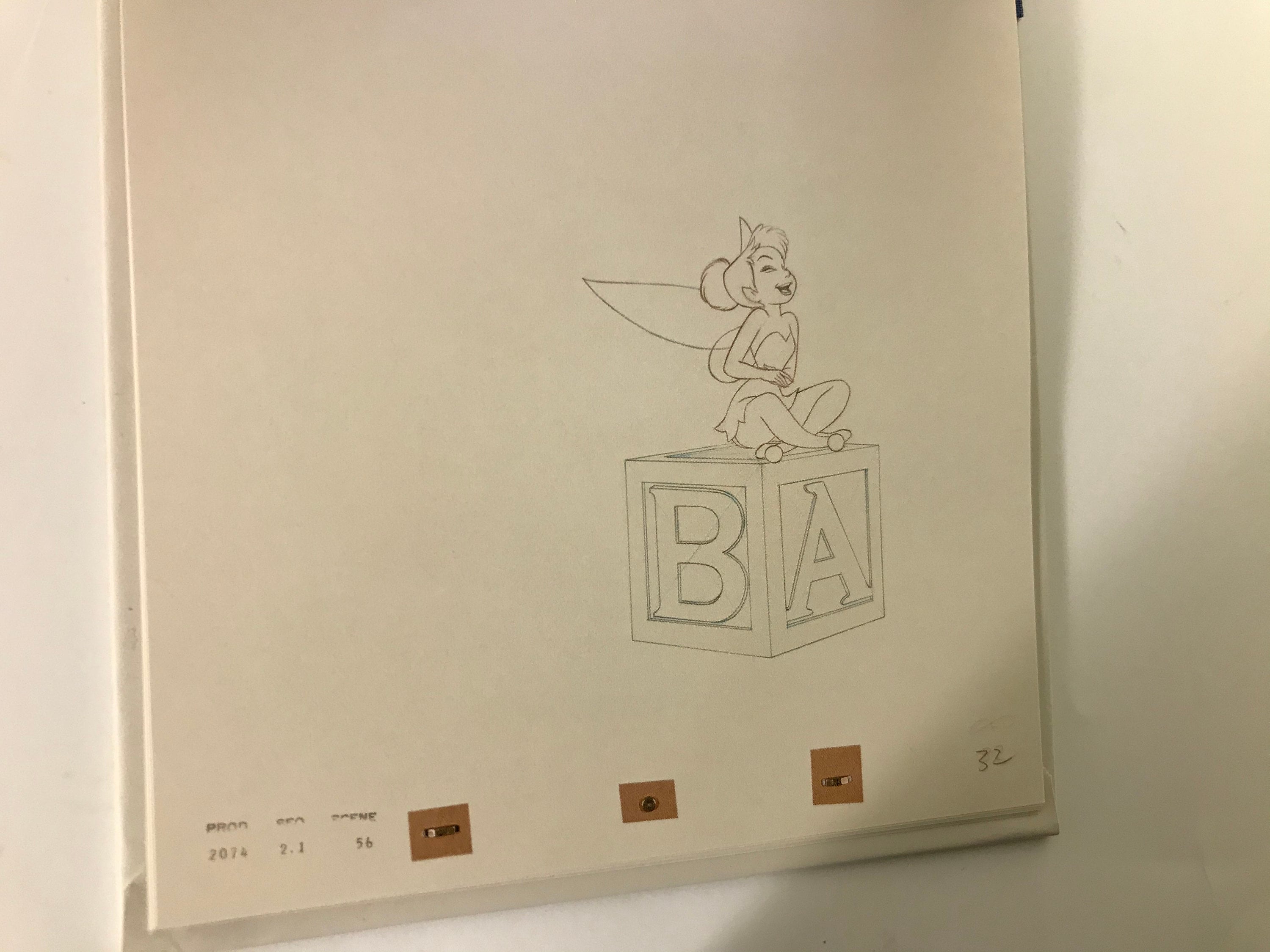 Animation Flip Book From “ Peter Pan “ Featuring Tinkerbell - Etsy