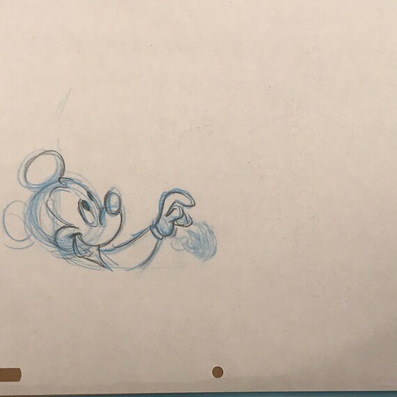 Original Disney Animation Sketches