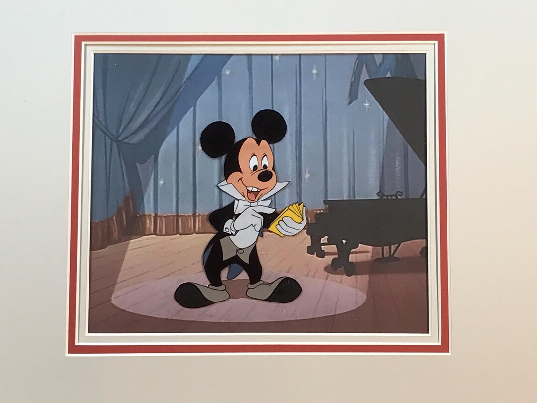 Vintage Walt Disney Mickey Mouse Animation Production Cel - From the ...