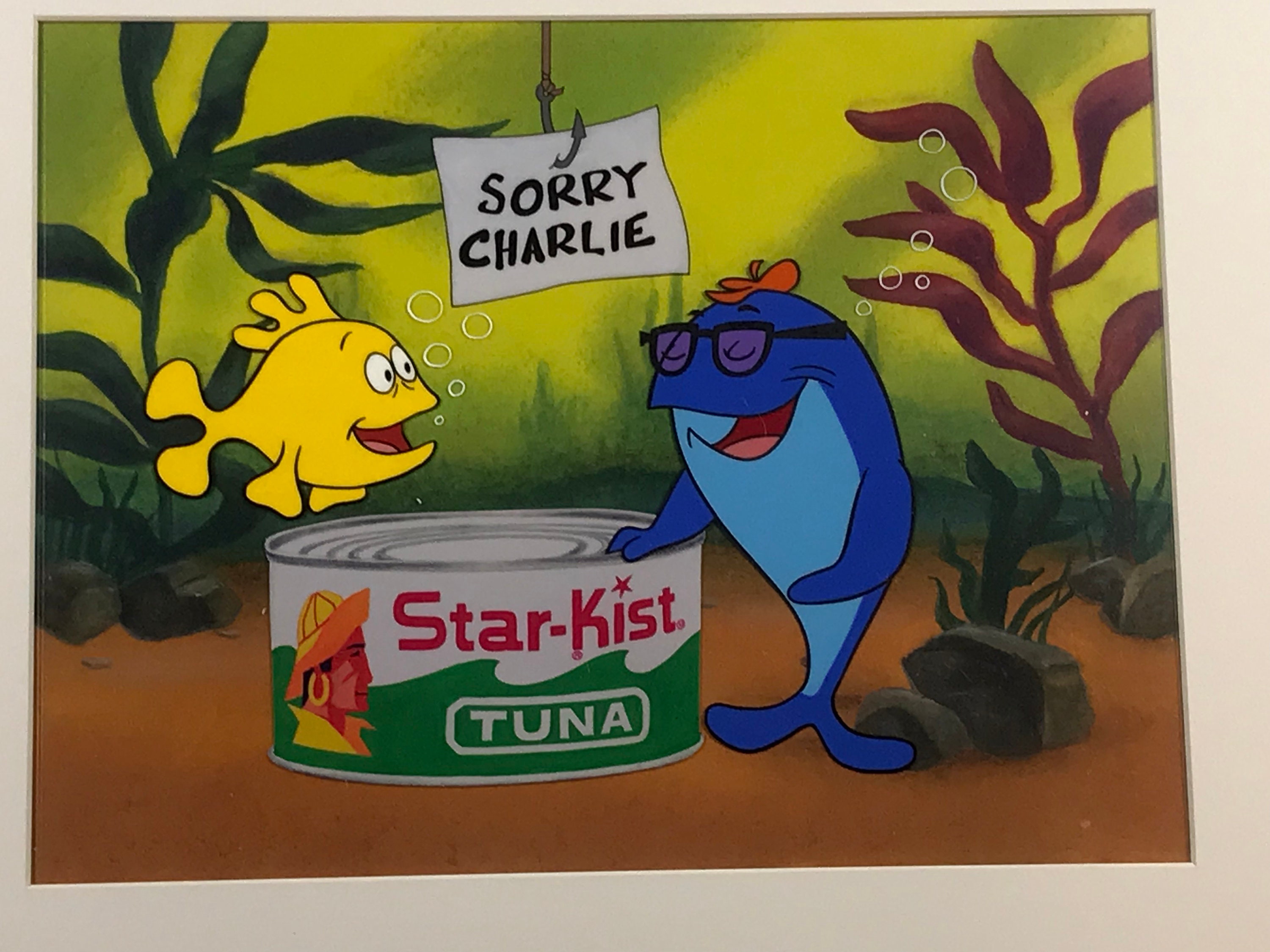 Animation Cel Charlie the Tuna Animation Production 4 Cel - Etsy