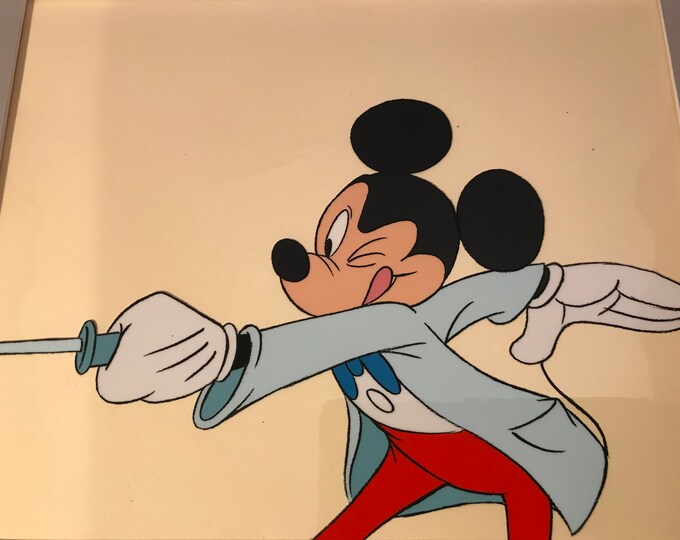 Disney Cel - Animation Cel - Mickey Mouse - Vintage Disney Mickey Mouse ...