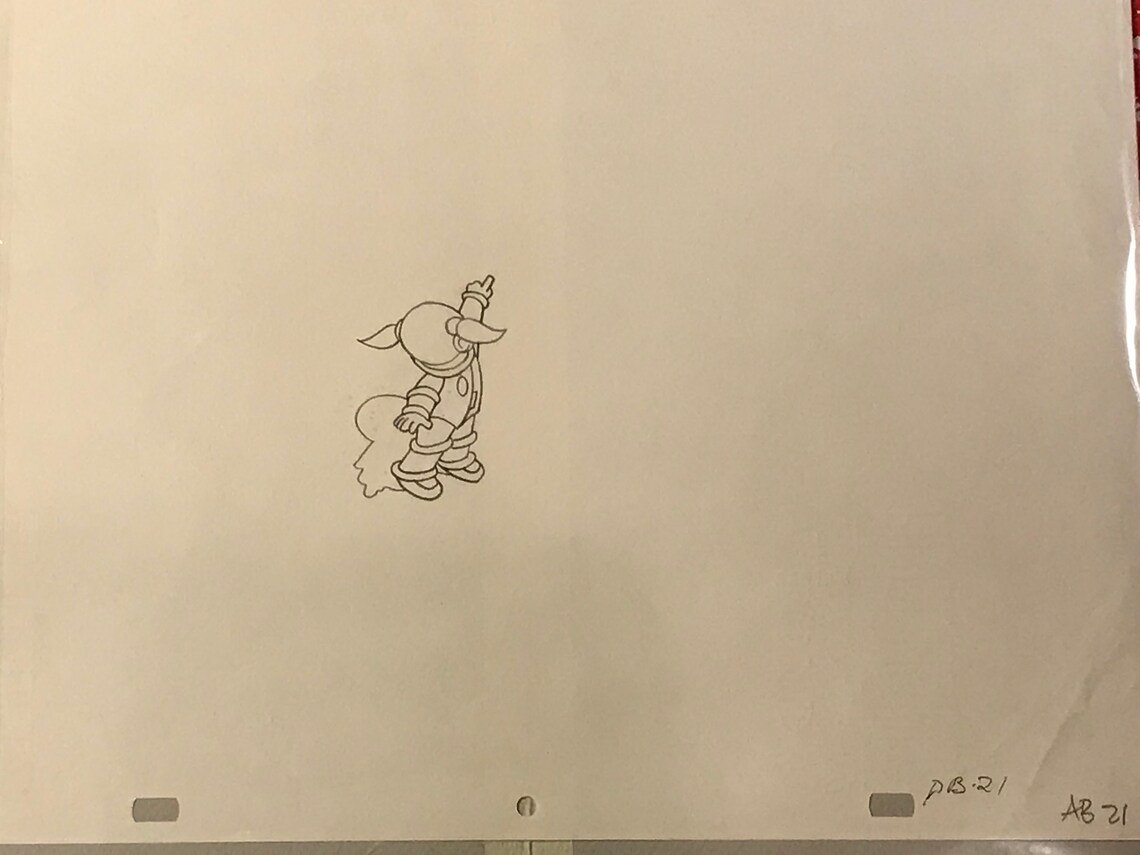 Animation Cel Outer Space Creatures 2 Cels and Drawing Tang - Etsy