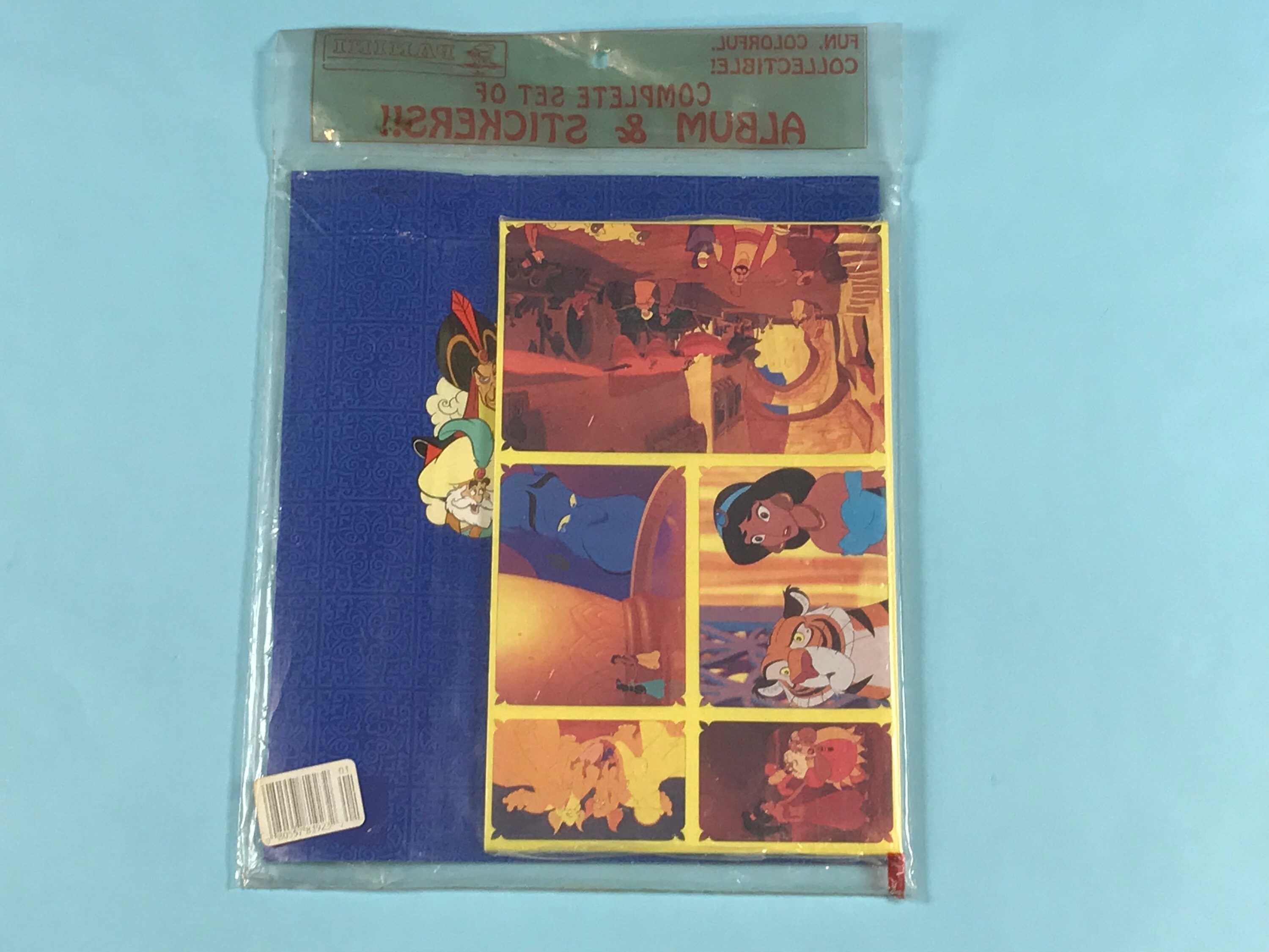 Aladdin Collectible Stickers Album With 232 Stickers Vintage - Etsy