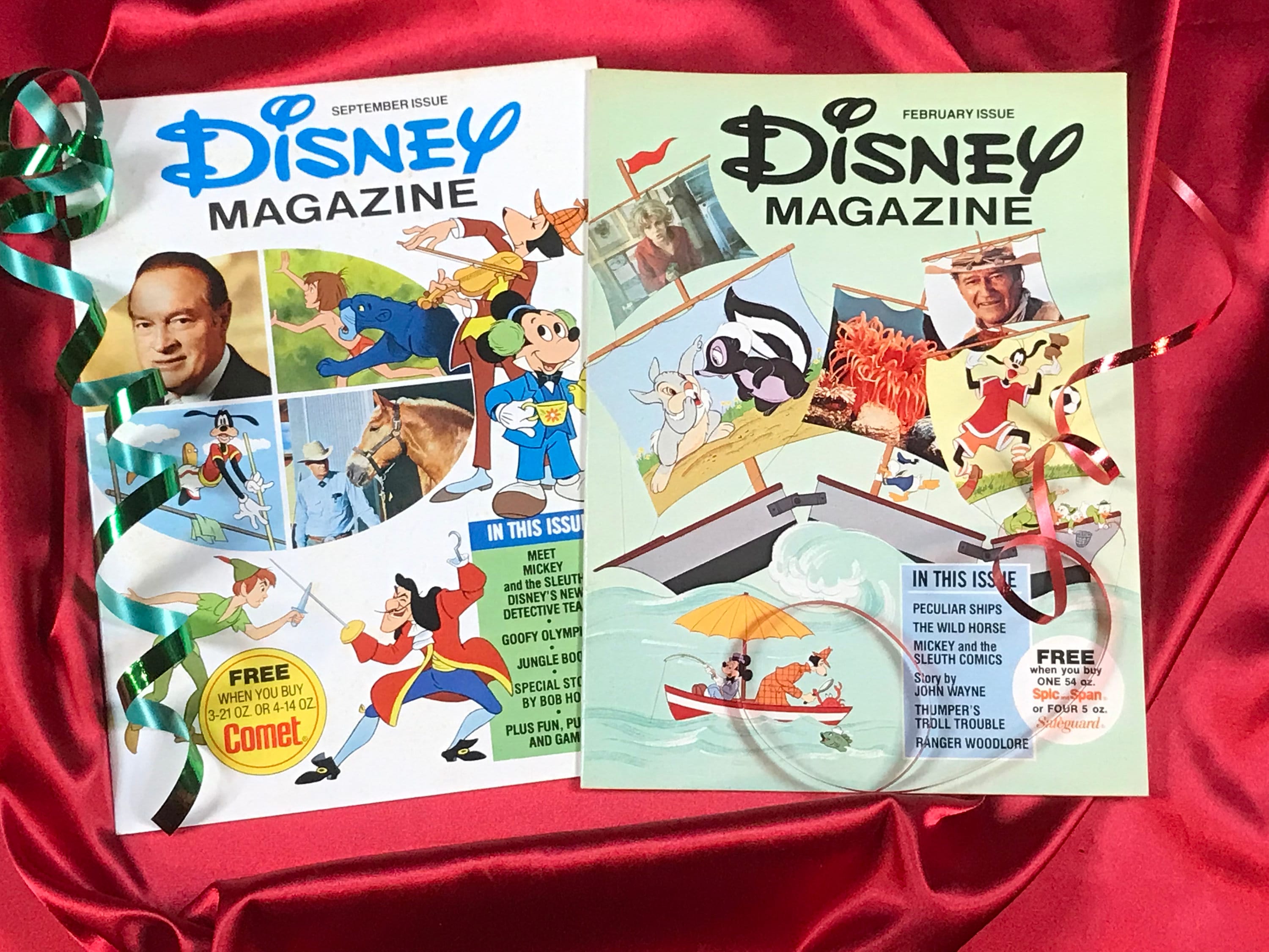 Disney Magazines 2 Vintage Magazines 1970s - Etsy