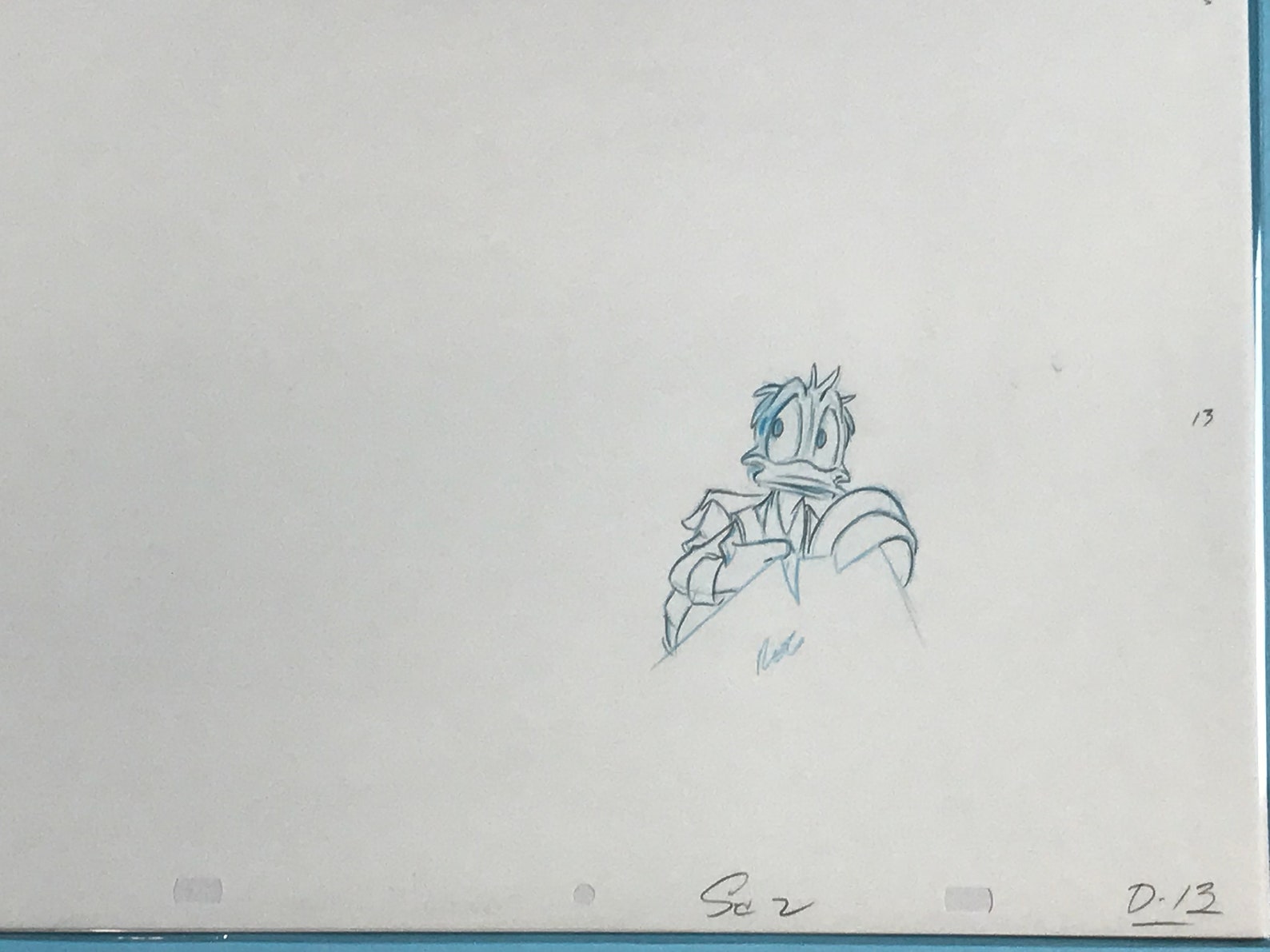 Vintage Animation Production Drawing Donald Animation - Etsy