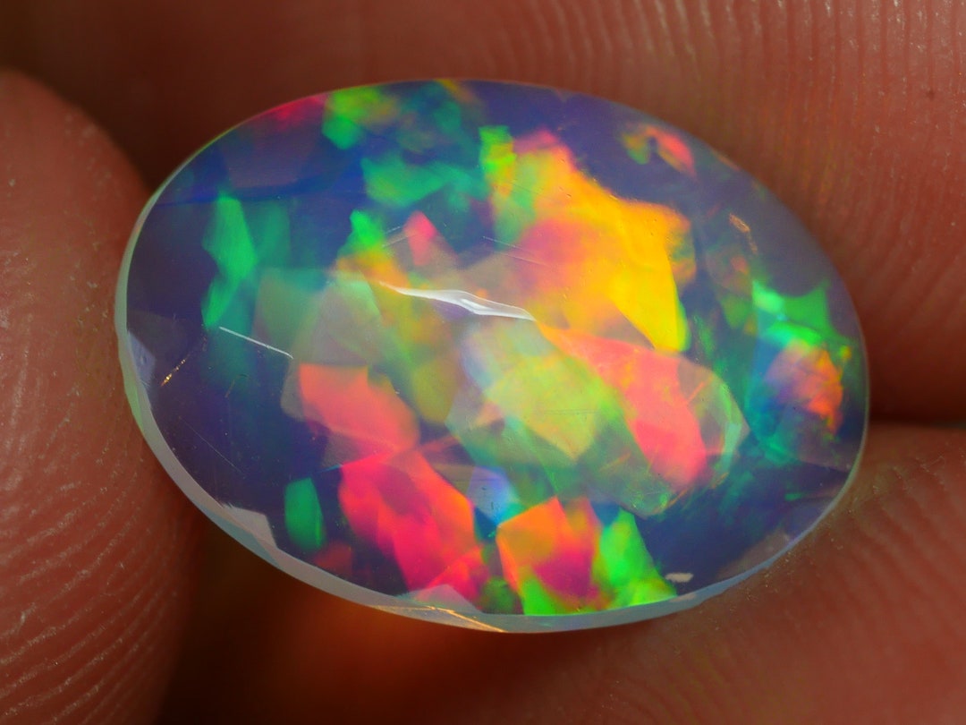 2.455 Crt Amazing Unique Pattern Faceted Play Color Welo - Etsy