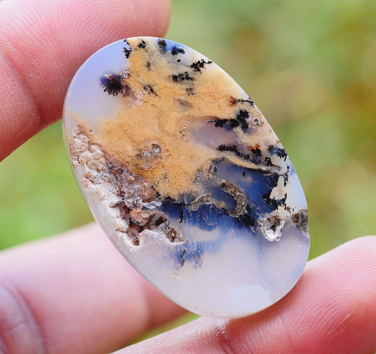 58.075 Crt Beautiful Dendritic rare stone unique pattern | Etsy