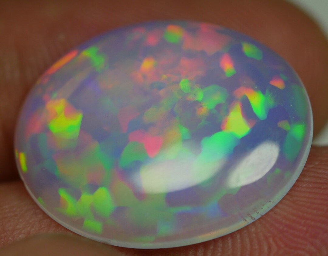 Beauty Puzzle Grass Floral Pattern Color Welo Opal - Etsy