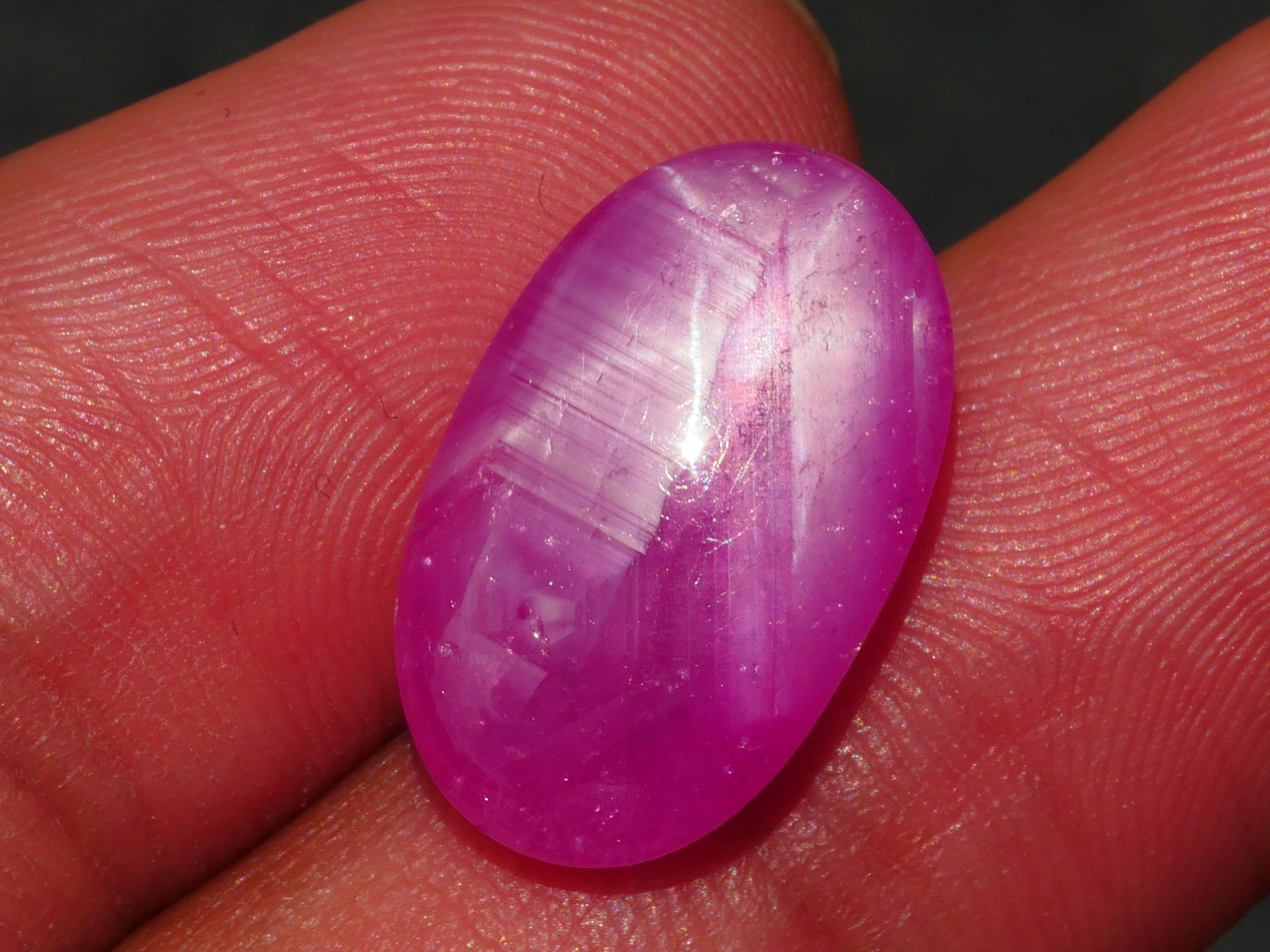 10.630 Crt Beautiful Pink Star Ruby Cabochon Madagascar - Etsy