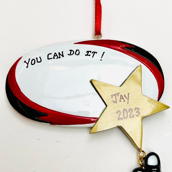 Rugby Christmas Ornaments - Etsy